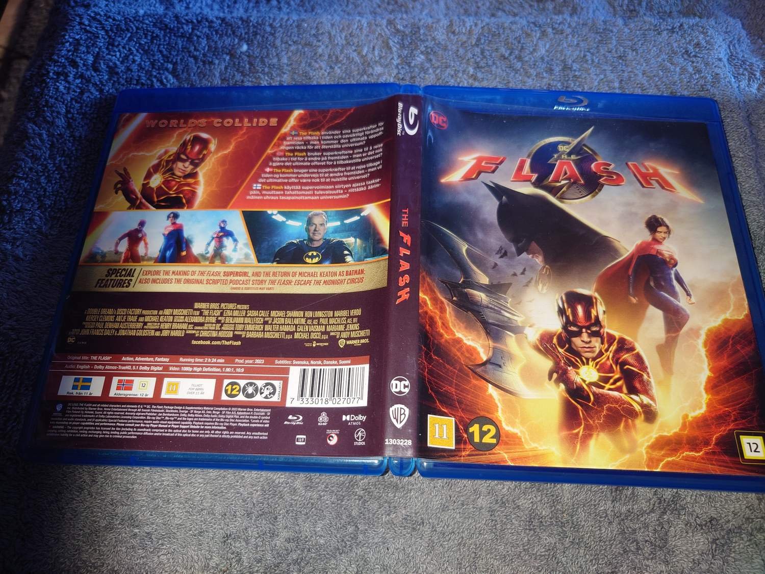 The Flash (Blu-ray), Ezra Miller,.. | Köp från Peper073 på Tradera (669950537)
