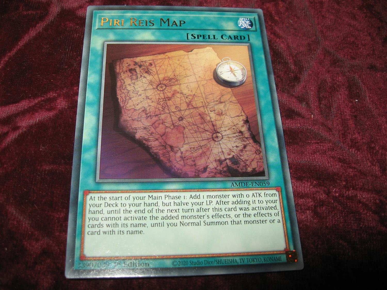 YU-GI-OH PIRI REIS MAP AMDE-EN059 | Köp på Tradera (587533844)