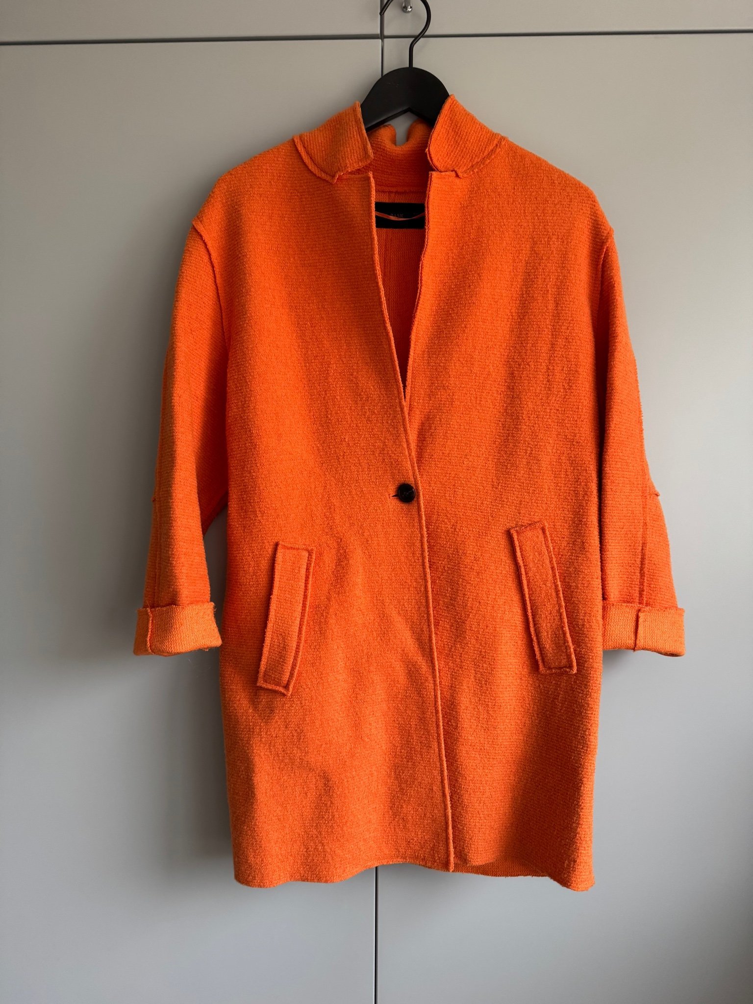 Zara Basic Orange Kappa Storlek Small | Köp på Tradera (691587527)