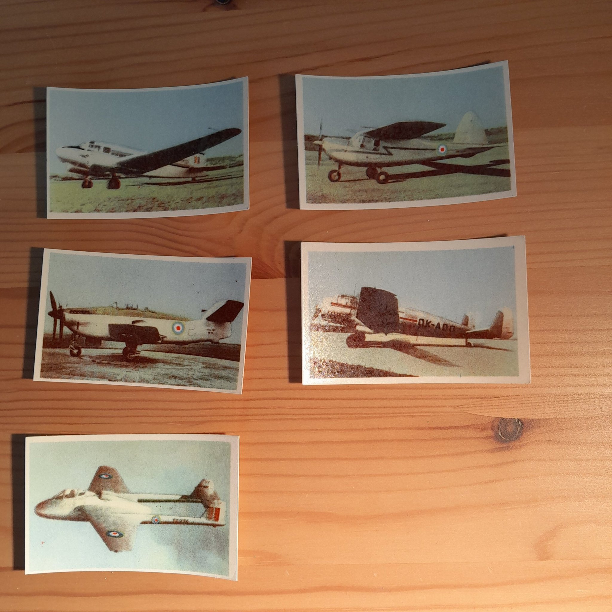 Gamla samlarbilder - flygplan | Köp på Tradera (637944119)