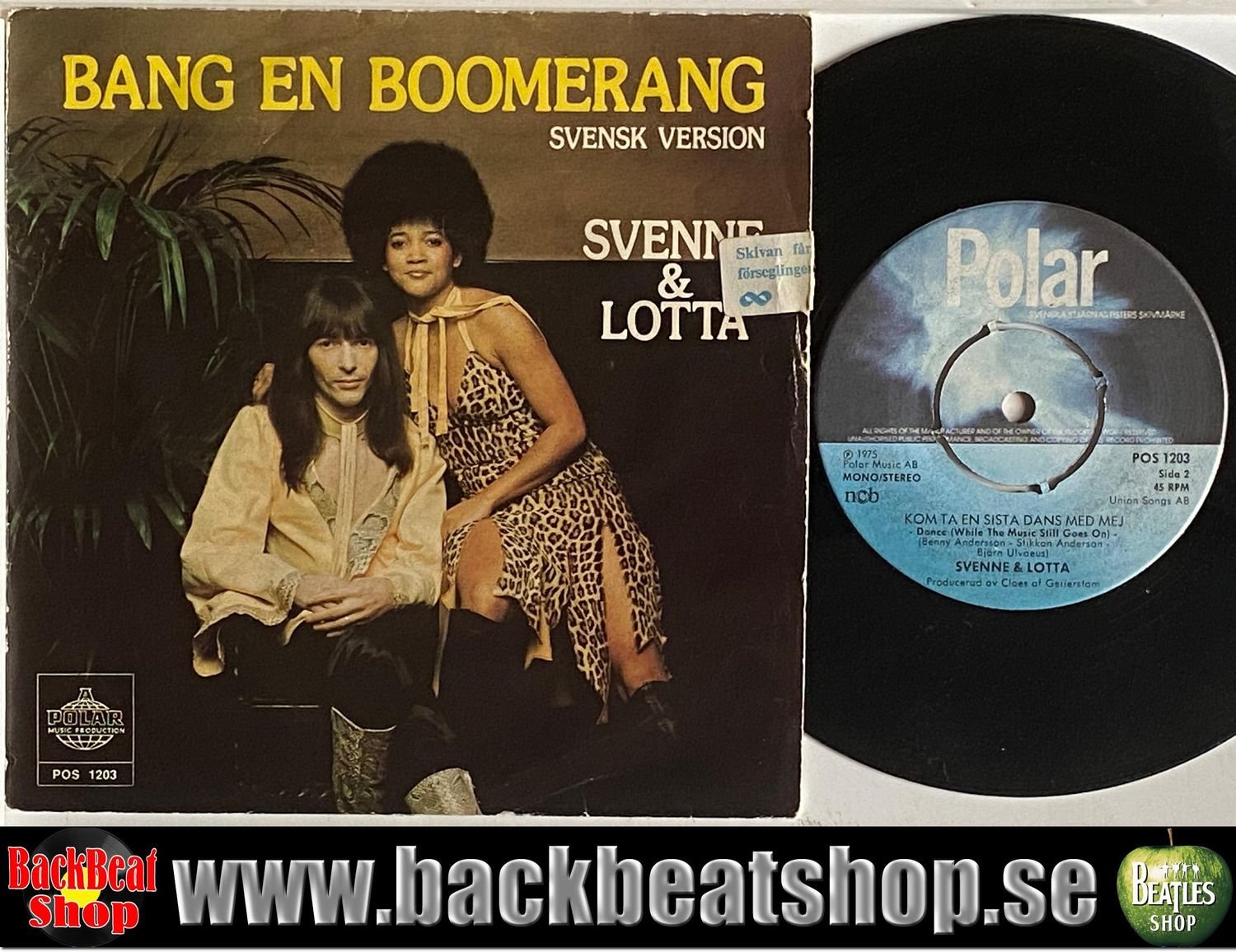 SVENNE & LOTTA - BANG EN BOOMERANG | Köp från backbeat på Tradera (671643786)