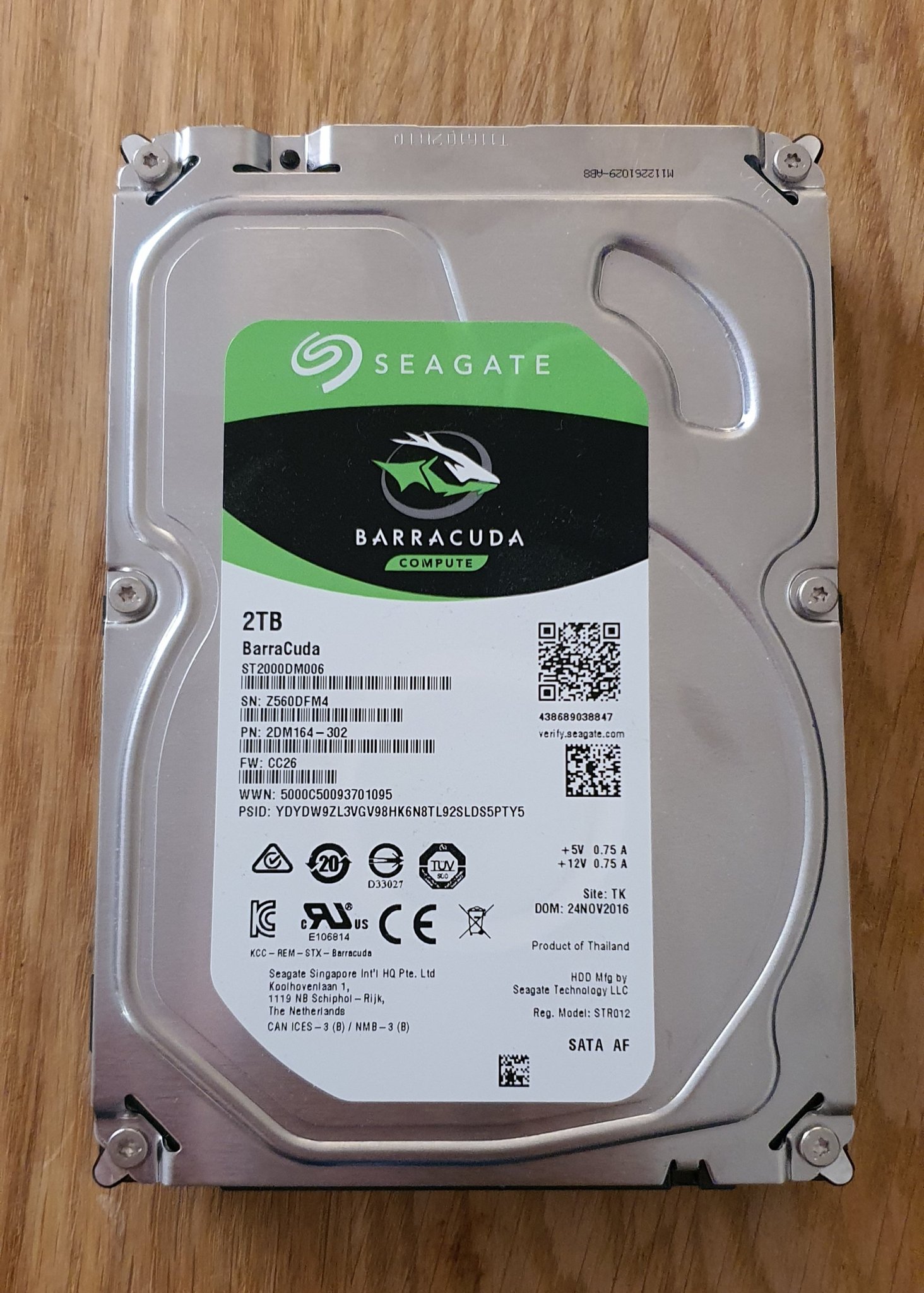 Seagate ST2000DM006 2TB (418873804) ᐈ Köp på Tradera