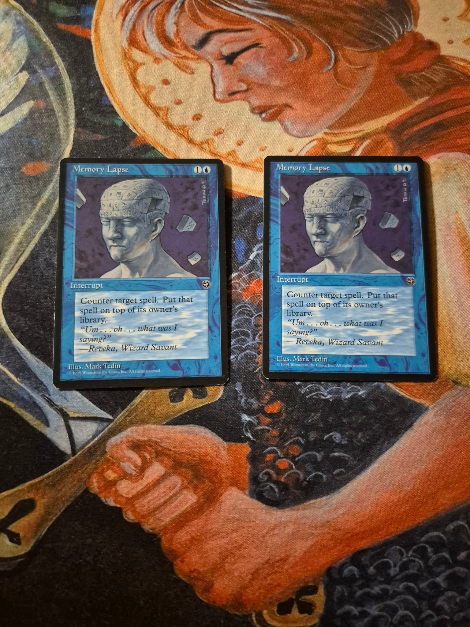 2x Memory Lapse - Magic the gathering - MTG | Köp på Tradera (695741193)