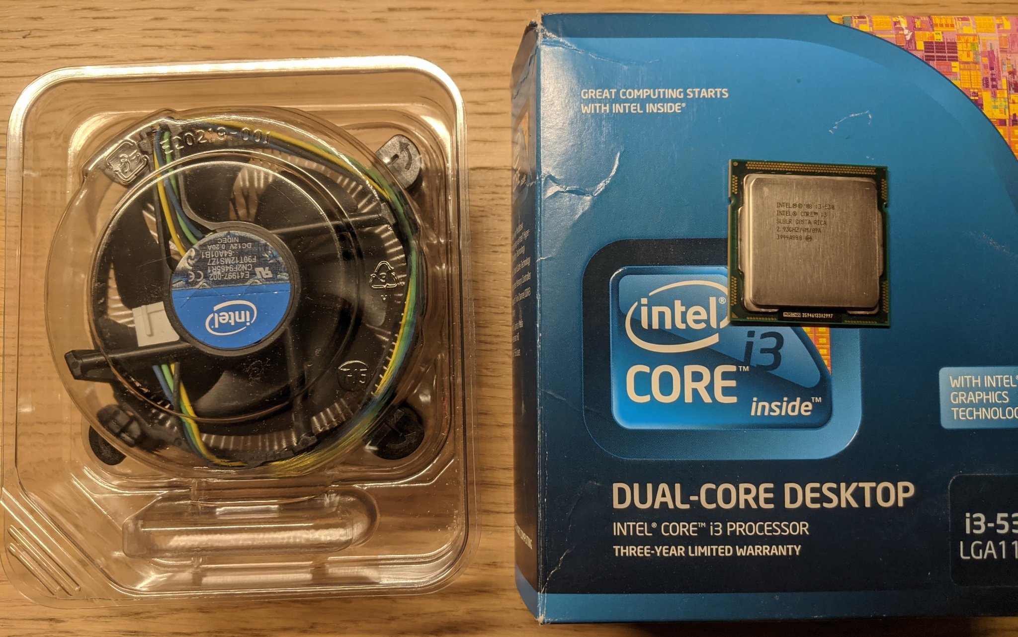 Intel i3-530 2.93GHz LGA1156 (423460105) ᐈ Köp på Tradera