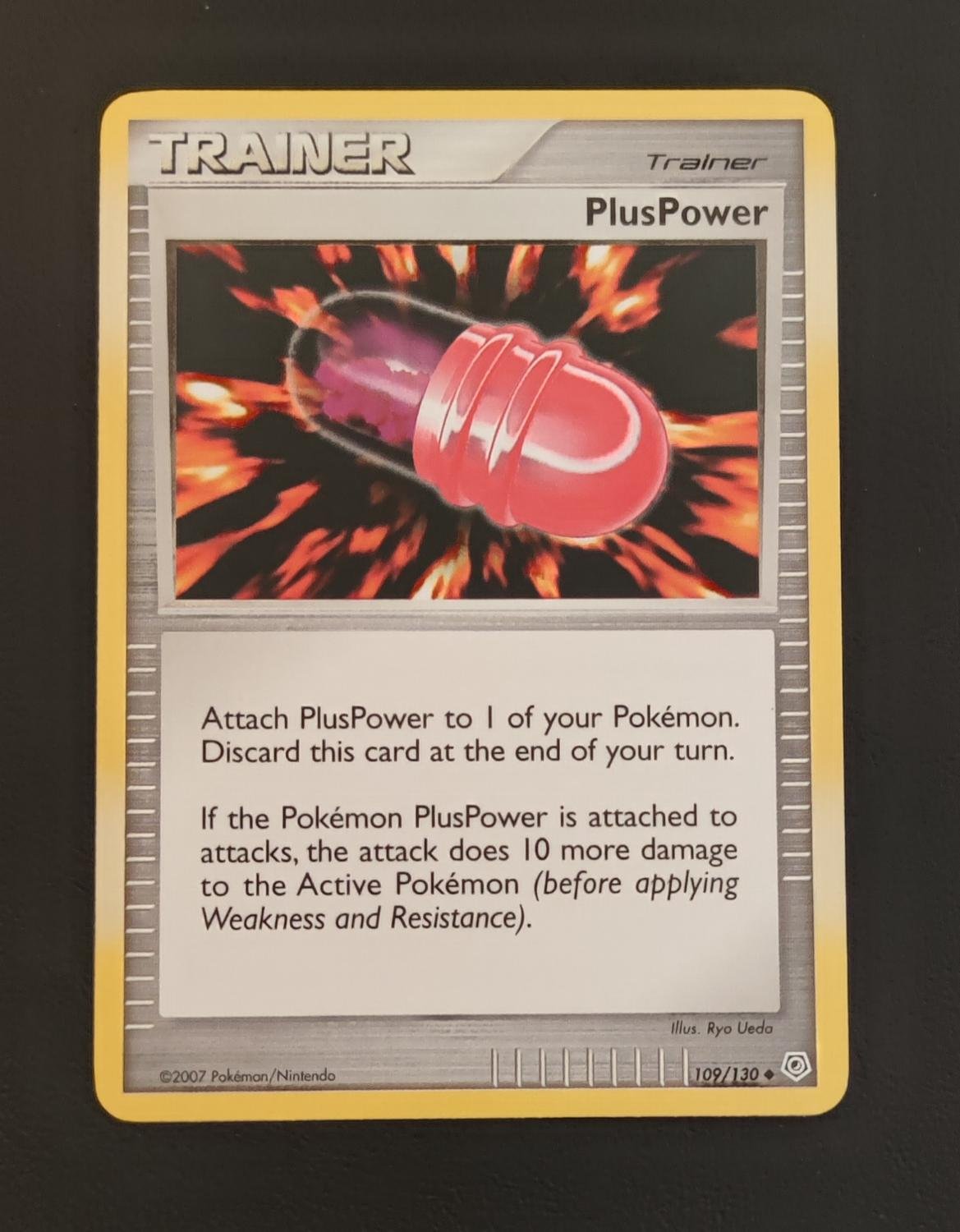 PlusPower 109/130 DP Diamond & Pearl Base Pokem.. | Köp på Tradera (555975521)