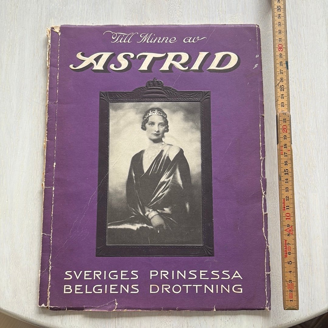 Till Minne av Astrid - Sveriges Prinsessa, Belg.. | Köp på Tradera (703070307)