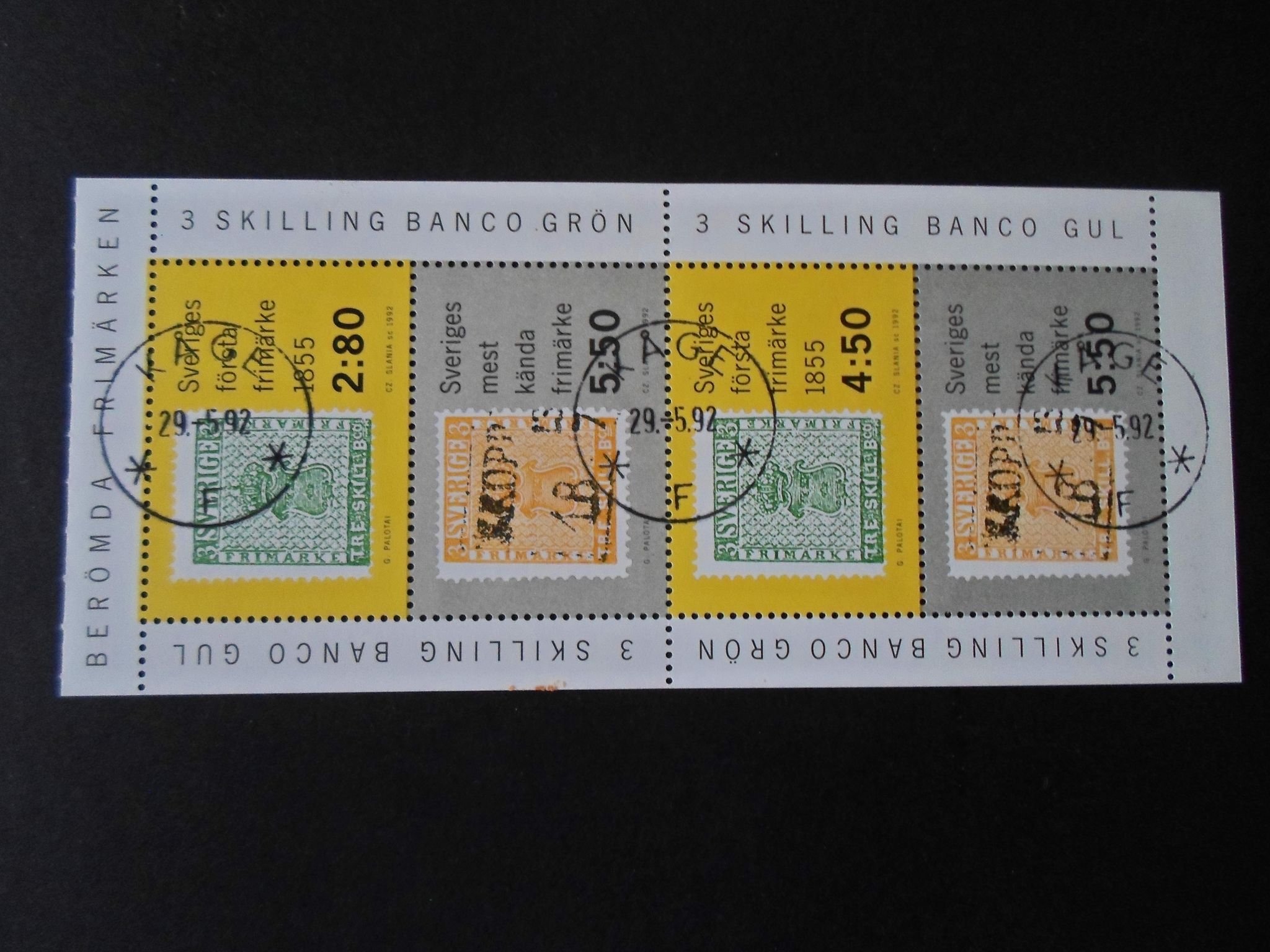 F 1726 - 1728 Berömda Frimärken prakt stämpel K.. | Köp på Tradera (693801692)