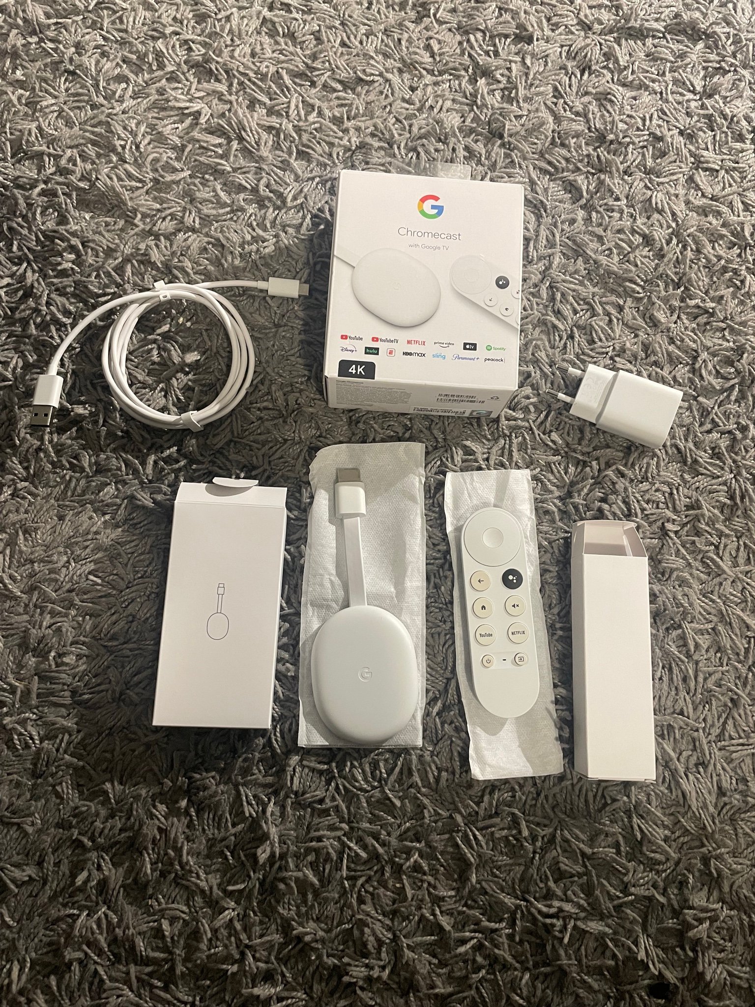 Google Chromecast 4 K med Google TV | Komplett | Köp på Tradera (714004623)