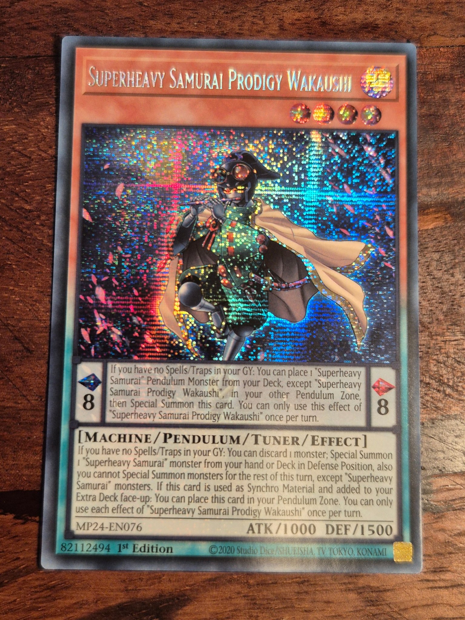 Superheavy Samurai Prodigy Wakaushi - Yu-Gi-Oh!.. | Köp på Tradera (700822129)