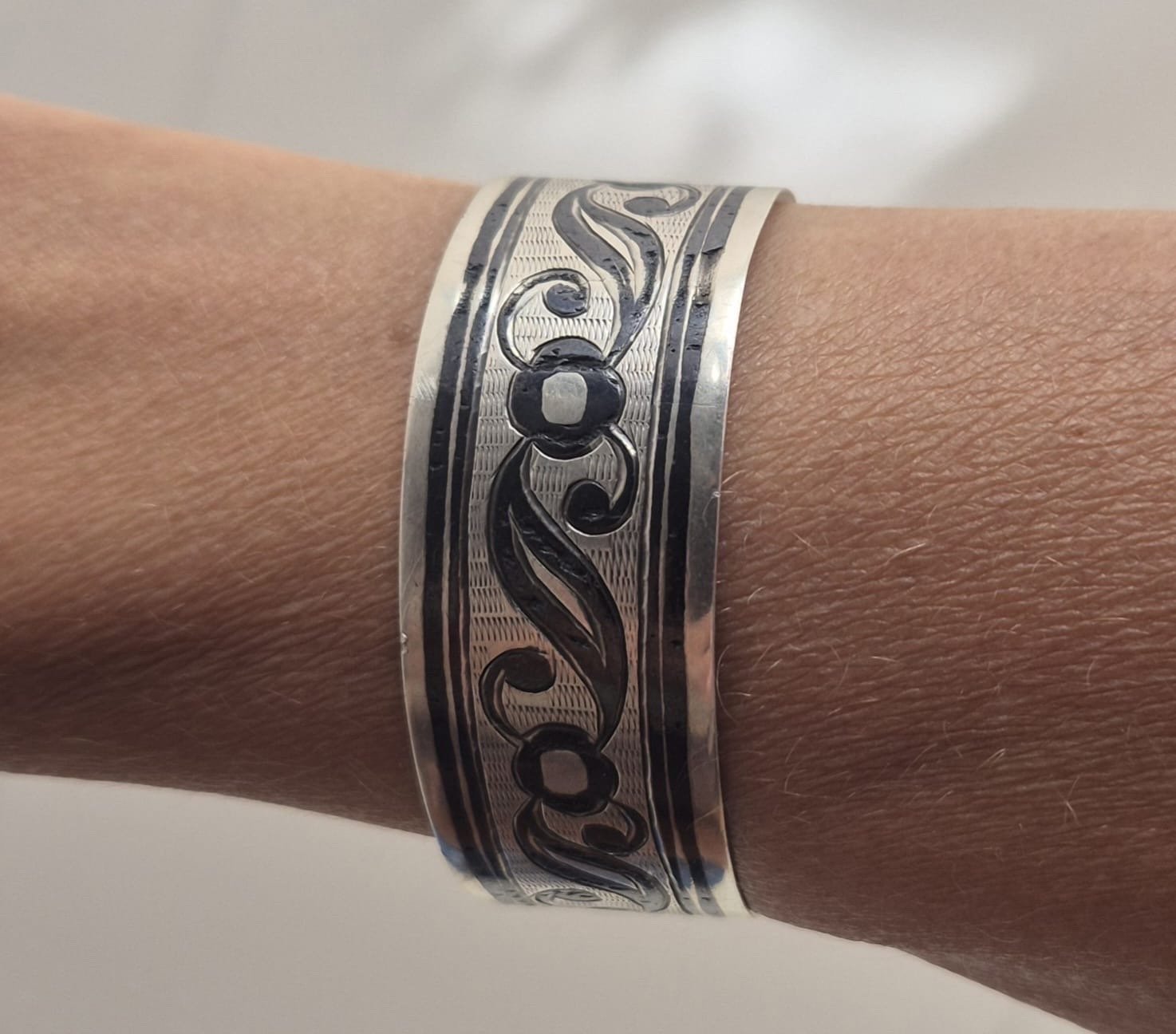 Sovjetisk vintage silverarmband | Köp på Tradera (694836407)