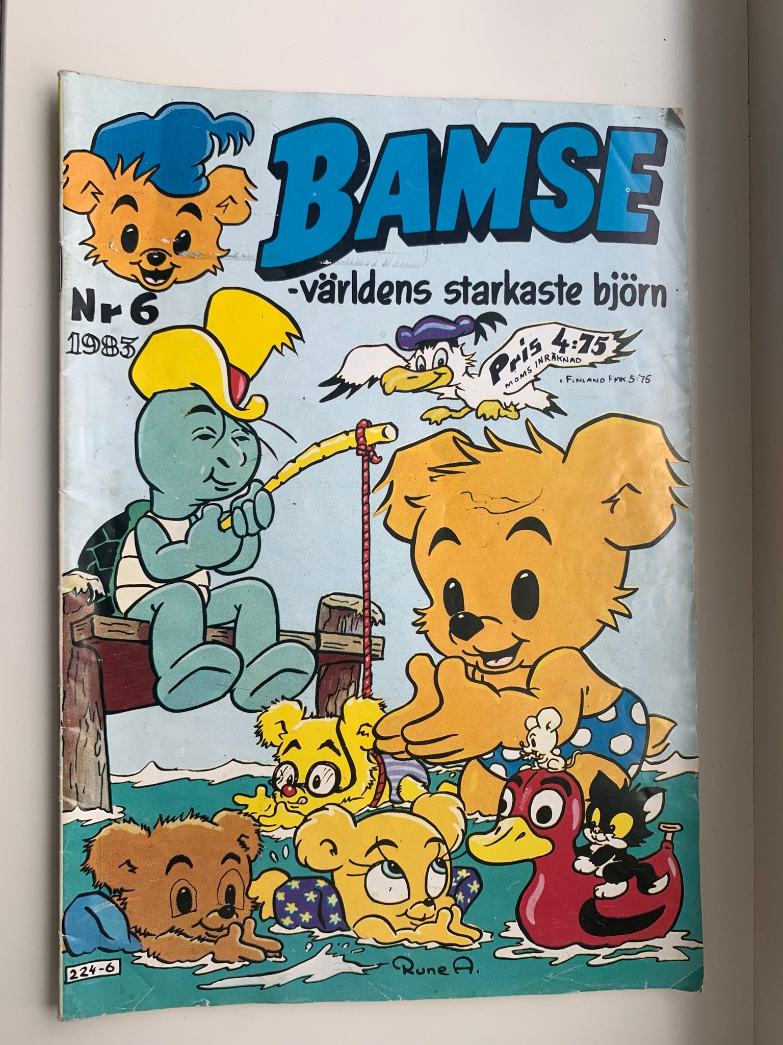 Se produkter som liknar Bamse nr 6 1983 på Tradera (684921914)
