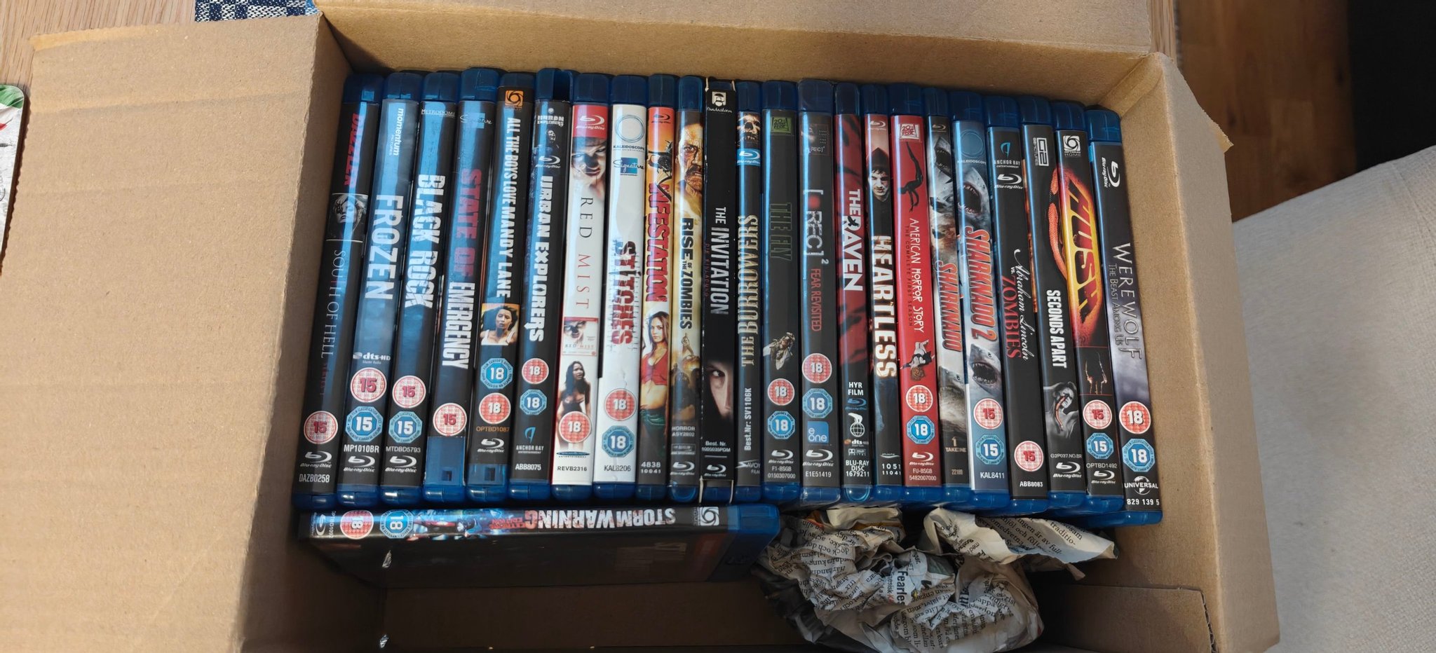 Se produkter som liknar Stor samling av Blu-ray filme.. på Tradera (693460989)