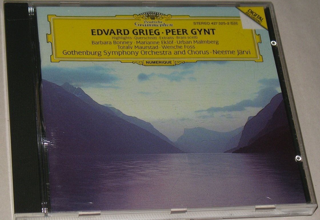 Edvard Grieg · Peer Gynt · Neeme Järvi · 1987 ·.. | Köp på Tradera (695078122)