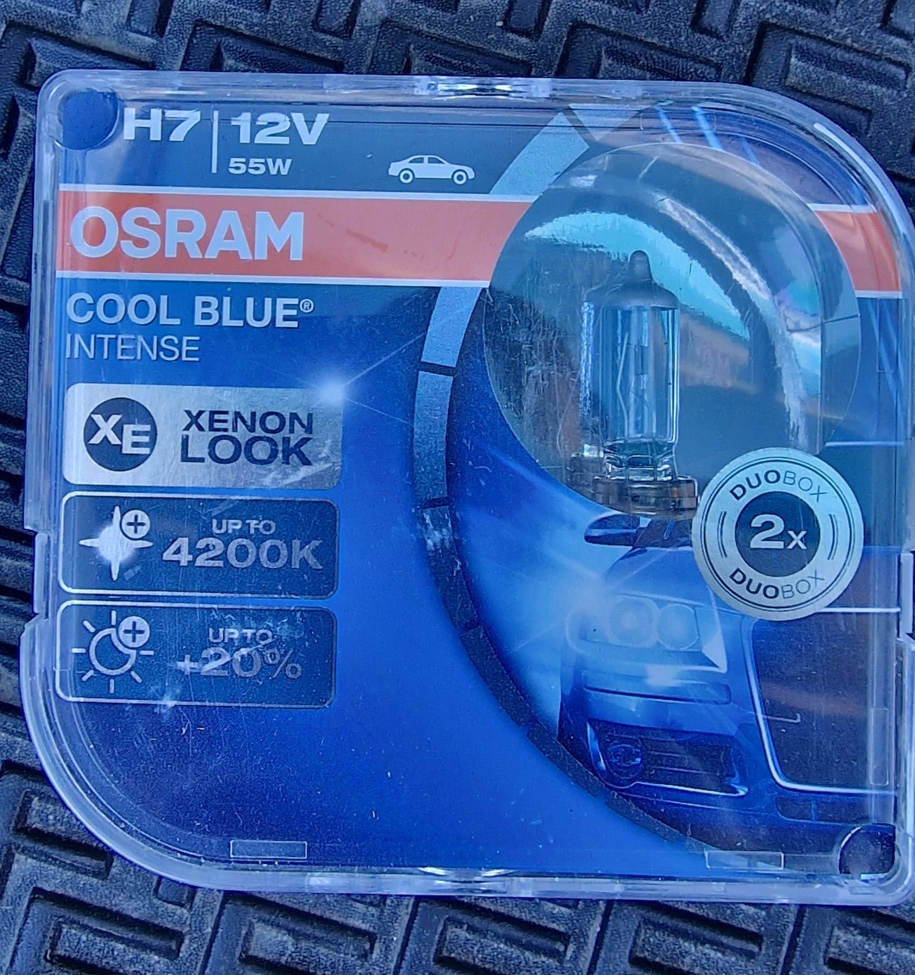 Osram Cool Blue Intense H7 12V 55W | Köp på Tradera (692954912)
