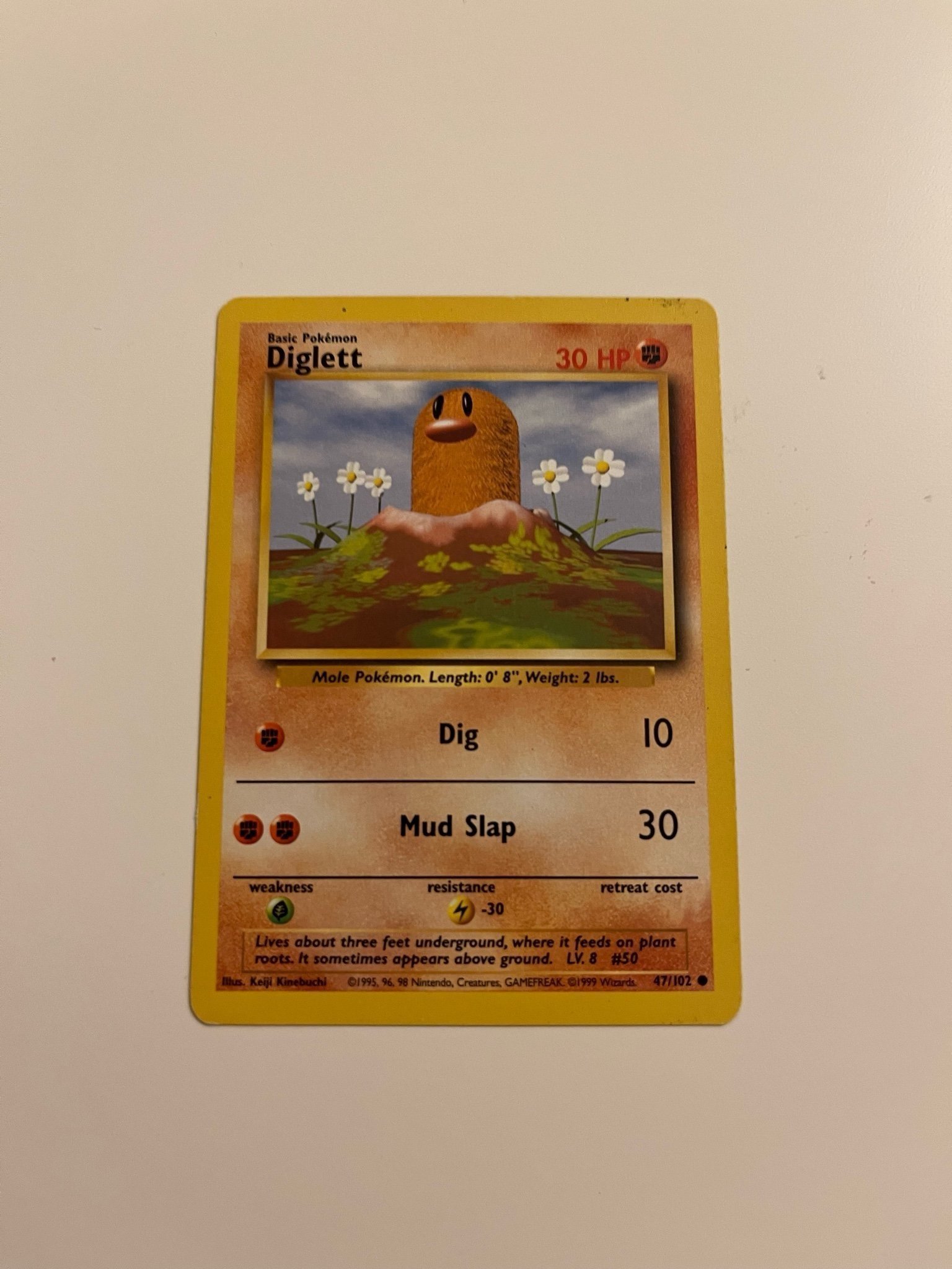 Diglett - Pokémonkort Base Set | Köp på Tradera (683101173)