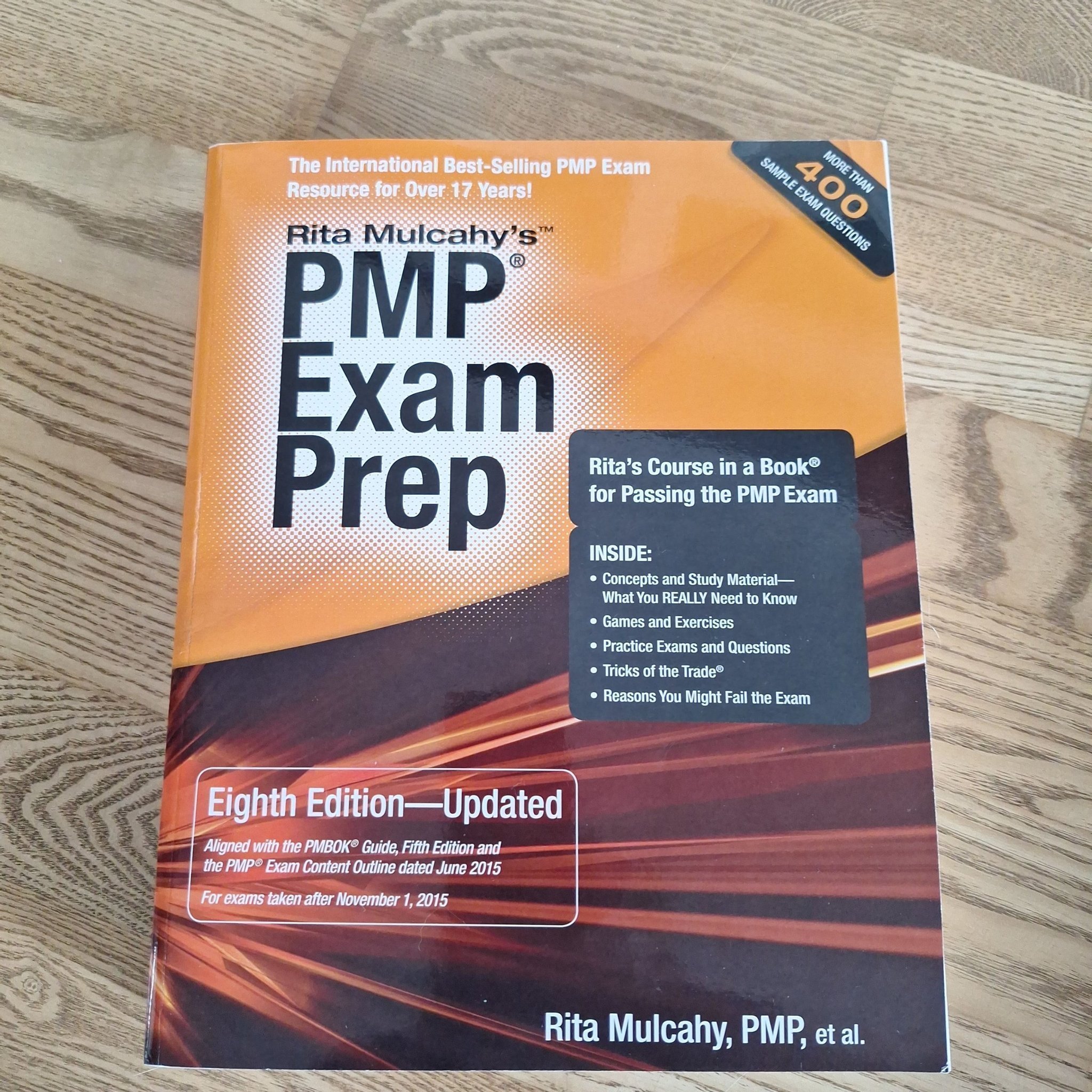 PMP Exam Prep av Rita Mulcahy, 2015 | Köp på Tradera (708137470)