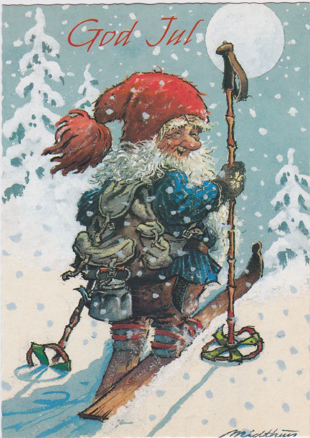 Gamle Nisse sier ut på tur og aldri sur-Ener. A.. | Köp på Tradera (691804378)