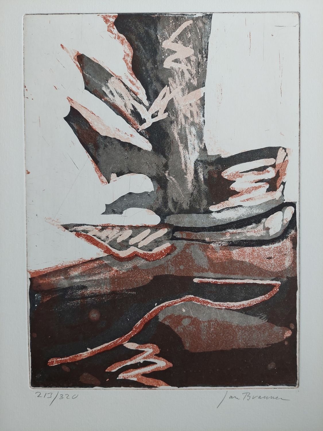 Jan BRAUNER Signerad akvatint “Brunsvart gran”,.. | Köp på Tradera (663014227)