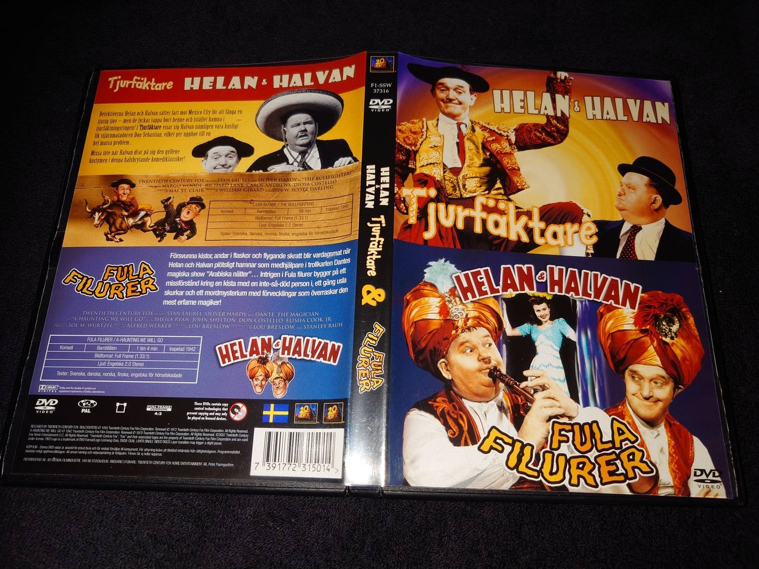 Helan & Halvan: Tjurfäktare + Ful.. | Köp från Peper073 på Tradera (621335779)