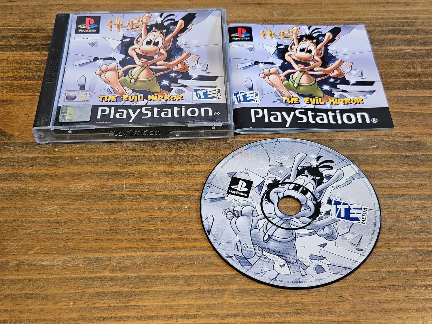 HUGO THE EVIL MIRROR NORDISK UTGÅVA PS1 BEG | Köp på Tradera (685636954)