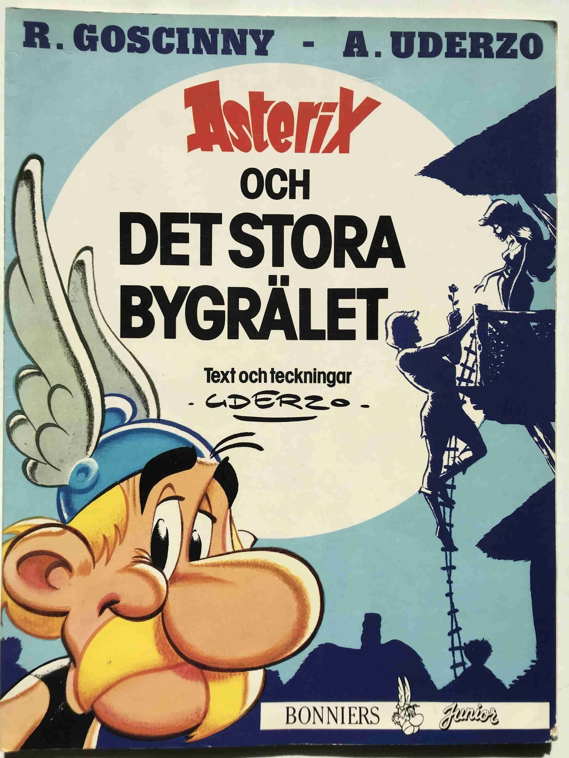 Asterix - 25. Asterix och det stora bygrälet. FN+ | Köp på Tradera (650506672)