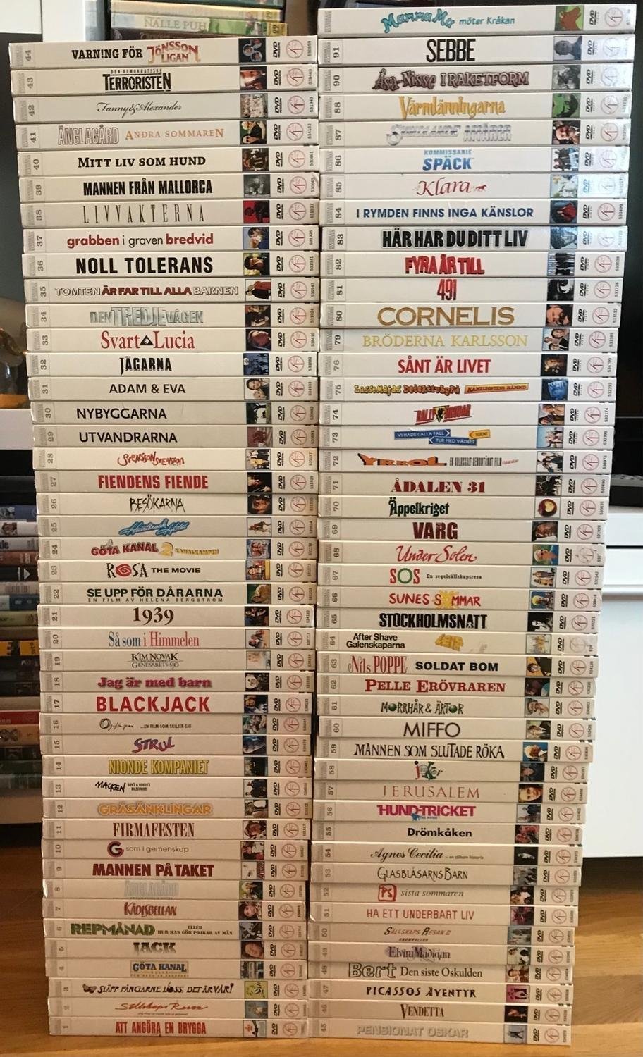 89st Svenska sf klassiker med slipcase komplett | Köp på Tradera (633335998)