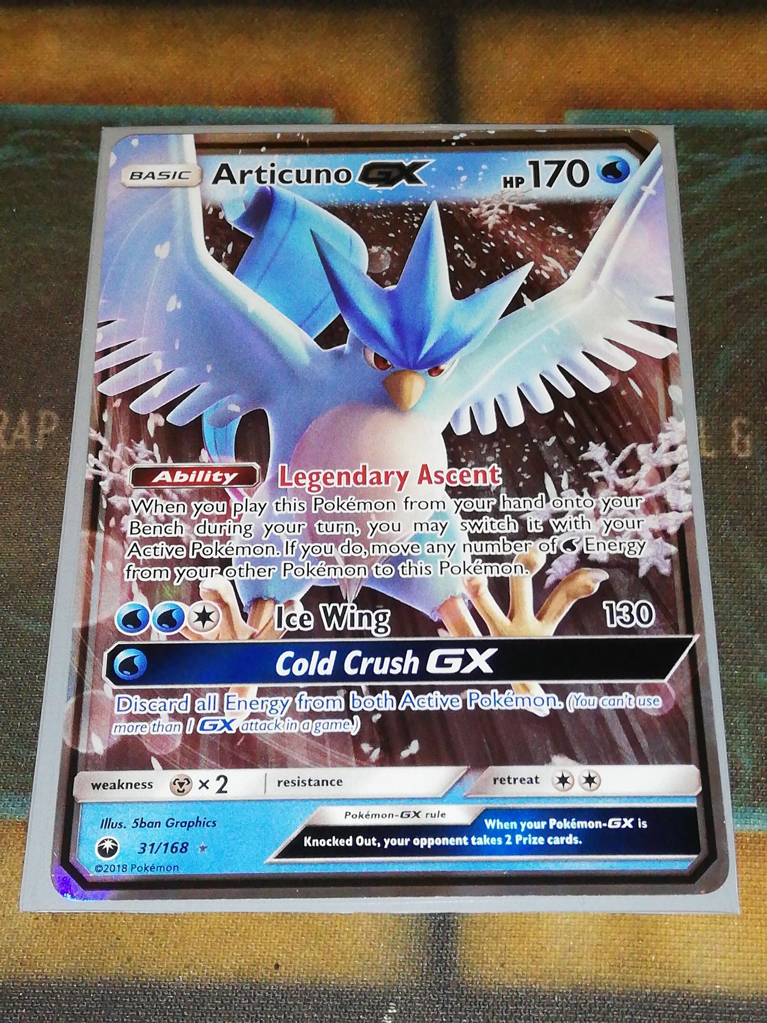 Pokemon Kort Articuno Gx 31168 407140087 ᐈ Köp På Tradera
