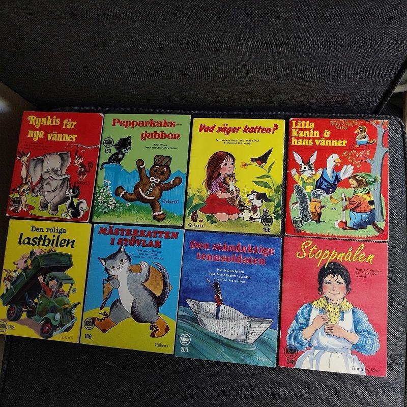 Bokpaket Kronböcker 8 stycken olika #2 | Köp på Tradera (576482326)