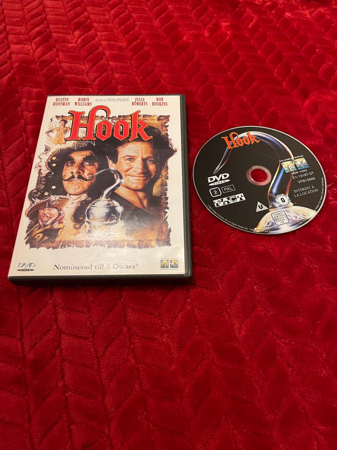 Hook (1992), Robin Williams - Sv text, DVD (Beg) | Köp på Tradera (646873693)