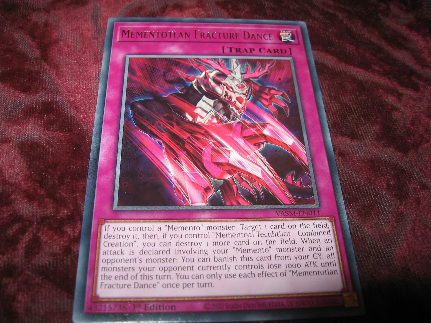 YU-GI-OH MEMENTOTLAN FRACTURE DAN.. | Köp från ghost 64 på Tradera (625550101)