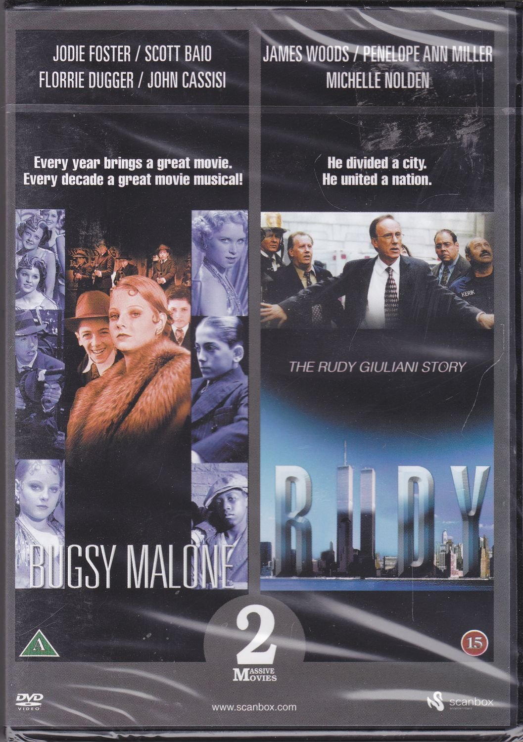 DVD 2i1/ Bugsy Malone + Ruby / Jodie Foster, Ja.. | Köp på Tradera (678864987)