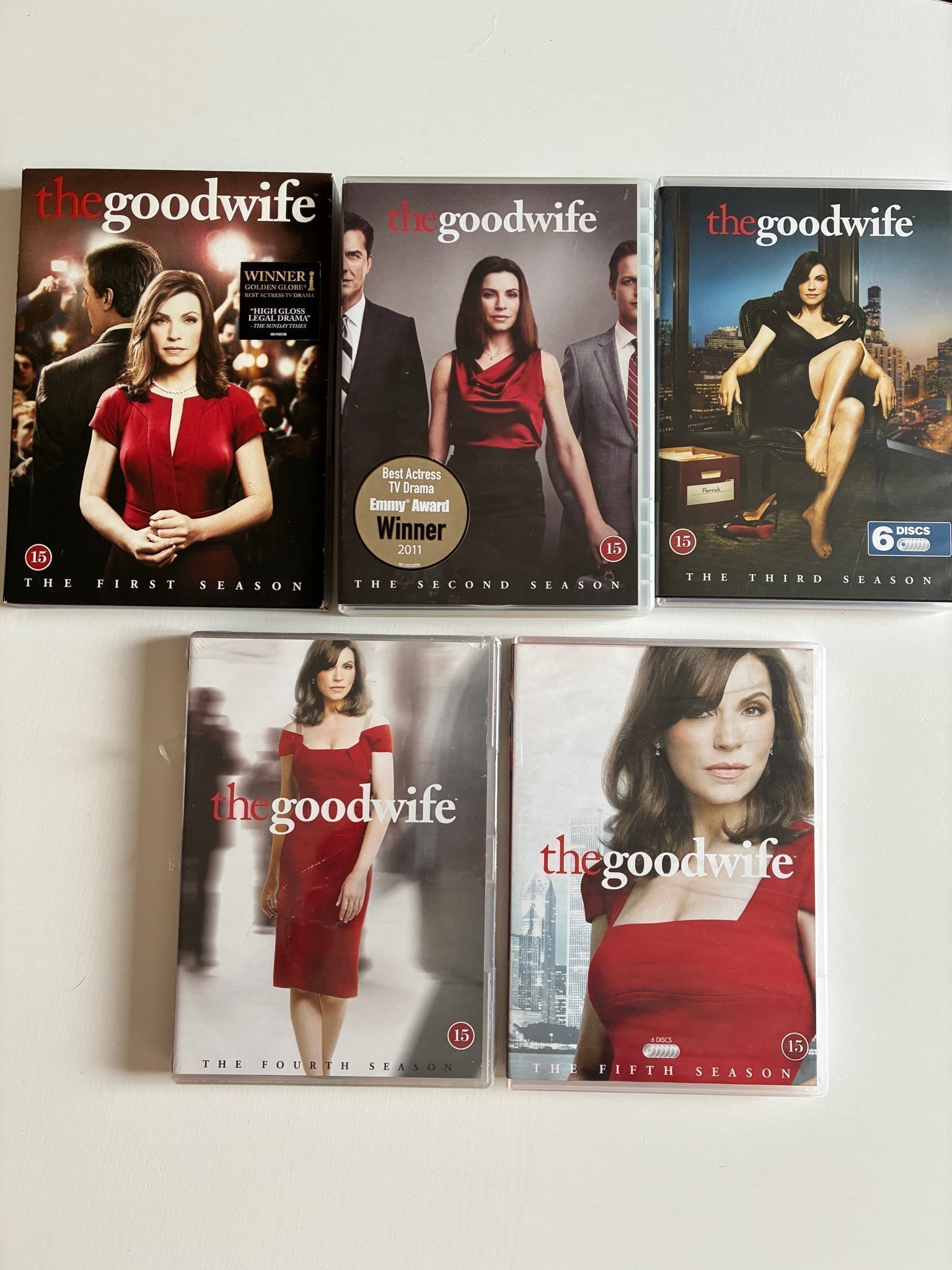 The Good Wife - Säsong 1-5 DVD Box | Köp på Tradera (692060209)