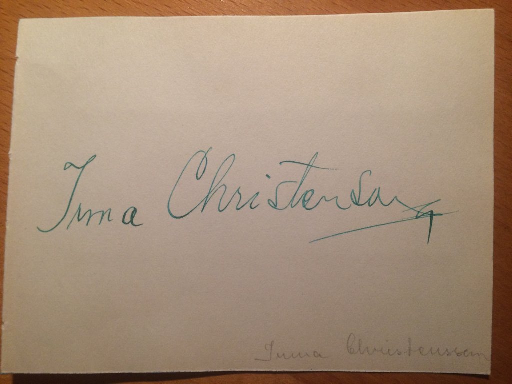 Irma Christenson | Köp på Tradera (281740616)