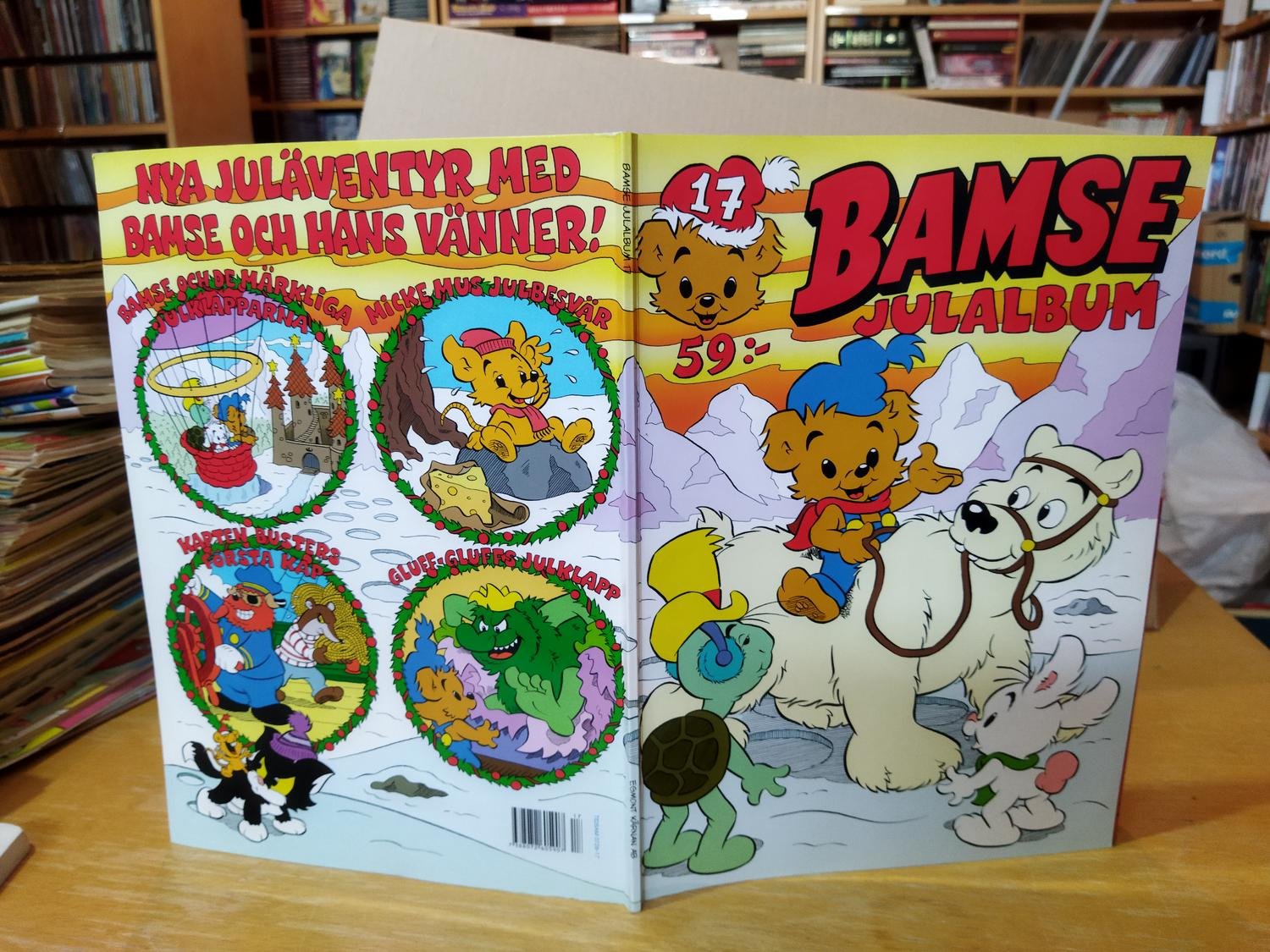 Bamse julalbum nr 17 med prenu.. | Köp från Vinylcomics på Tradera (591449066)