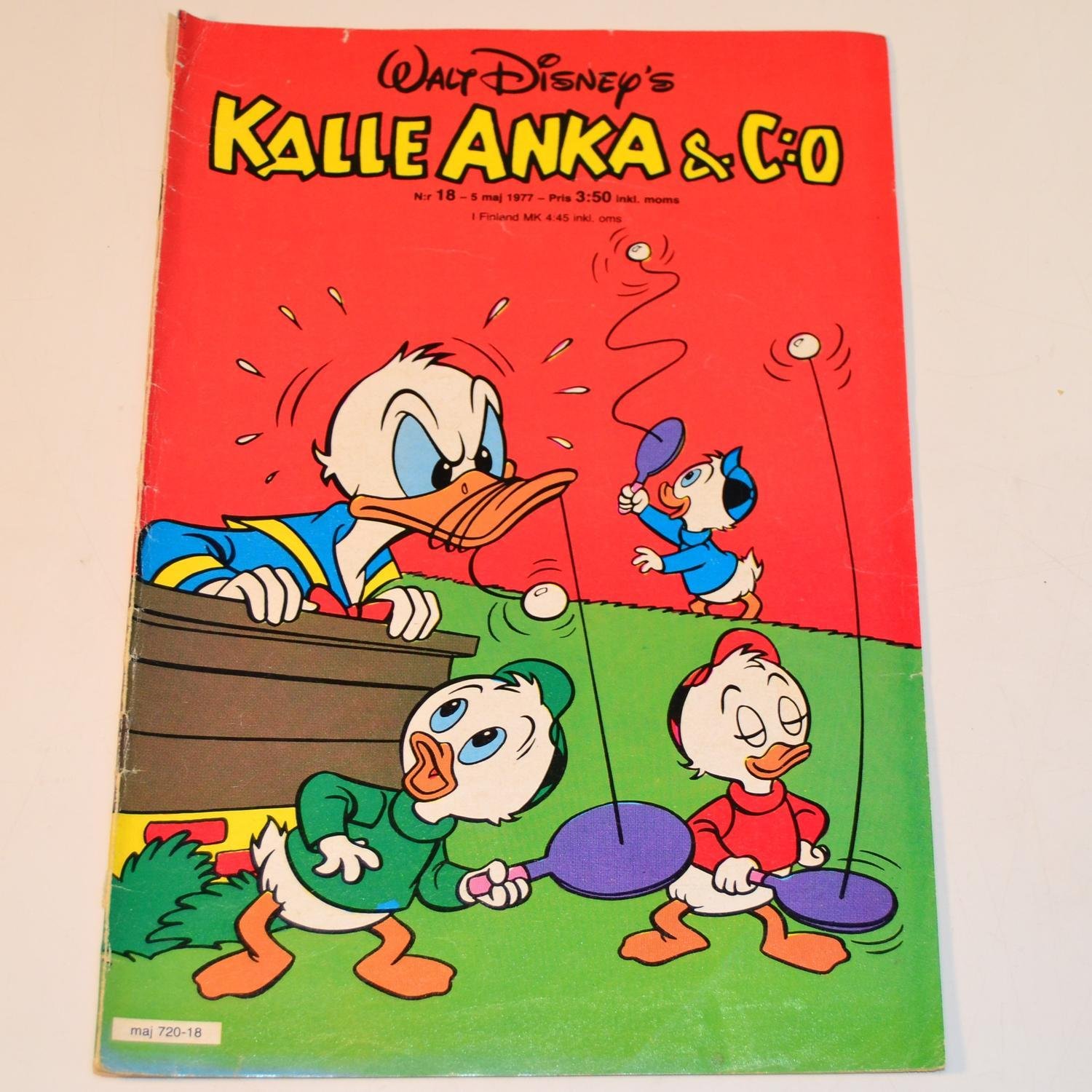 Kalle Anka & Co Nr 18 1977 #VG# | Köp på Tradera (601152077)