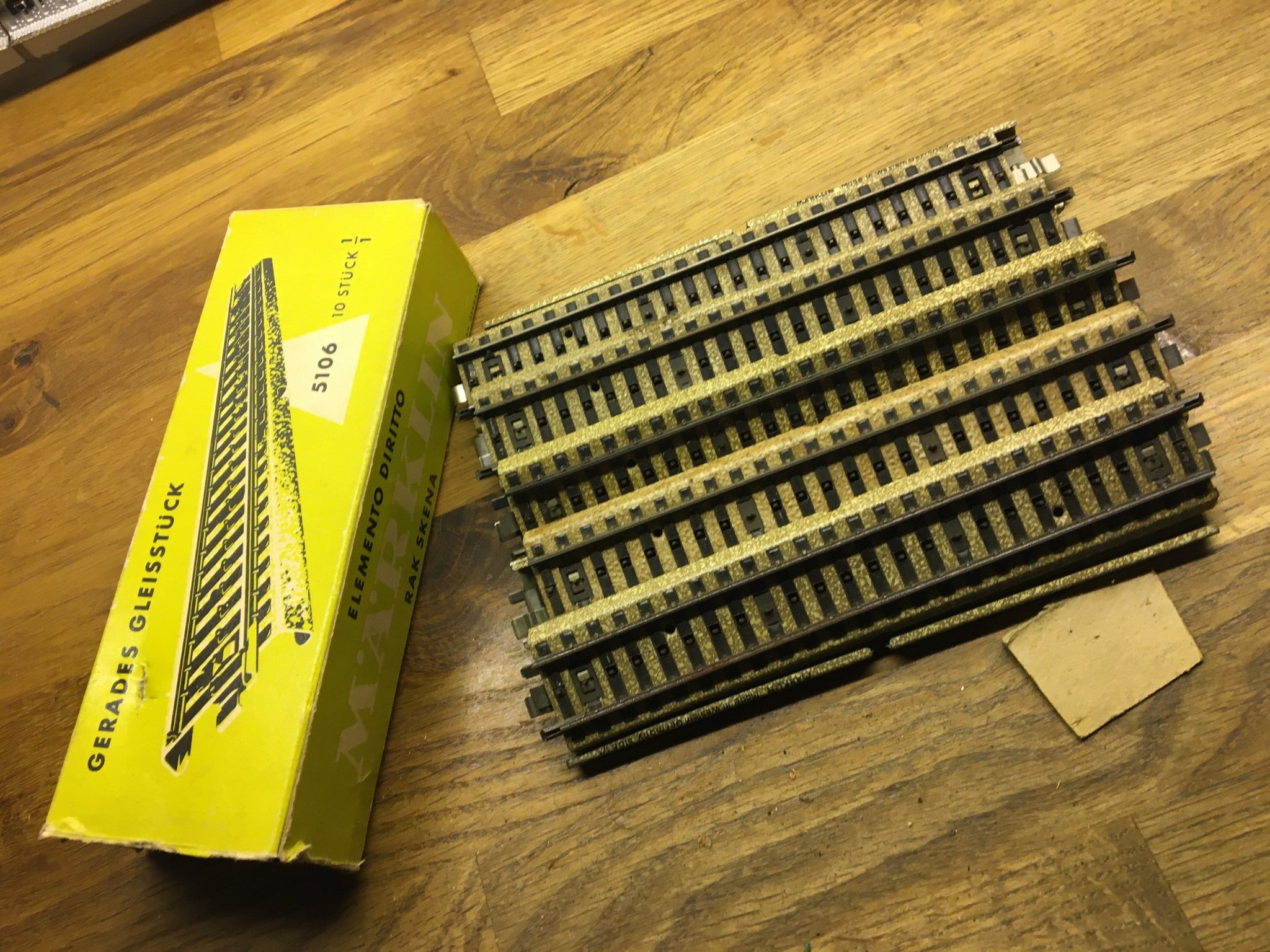 Märklin 5106, 10 st rak (396407765) ᐈ HadegottHomestyling på Tradera