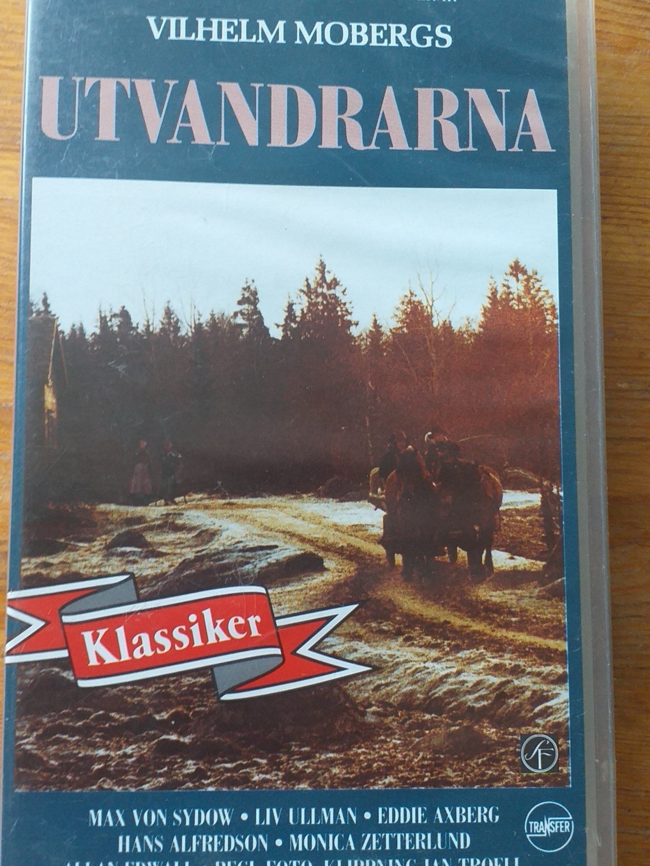 UTVANDRARNA av Vilhelm Moberg VHS | Köp på Tradera (695579681)