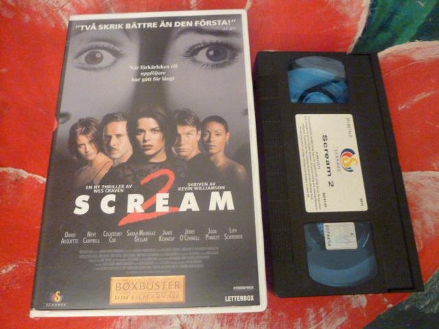 SCREAM 2, VHS, FILM, SKRÄCK | Köp från keepeer14488 på Tradera (574774195)