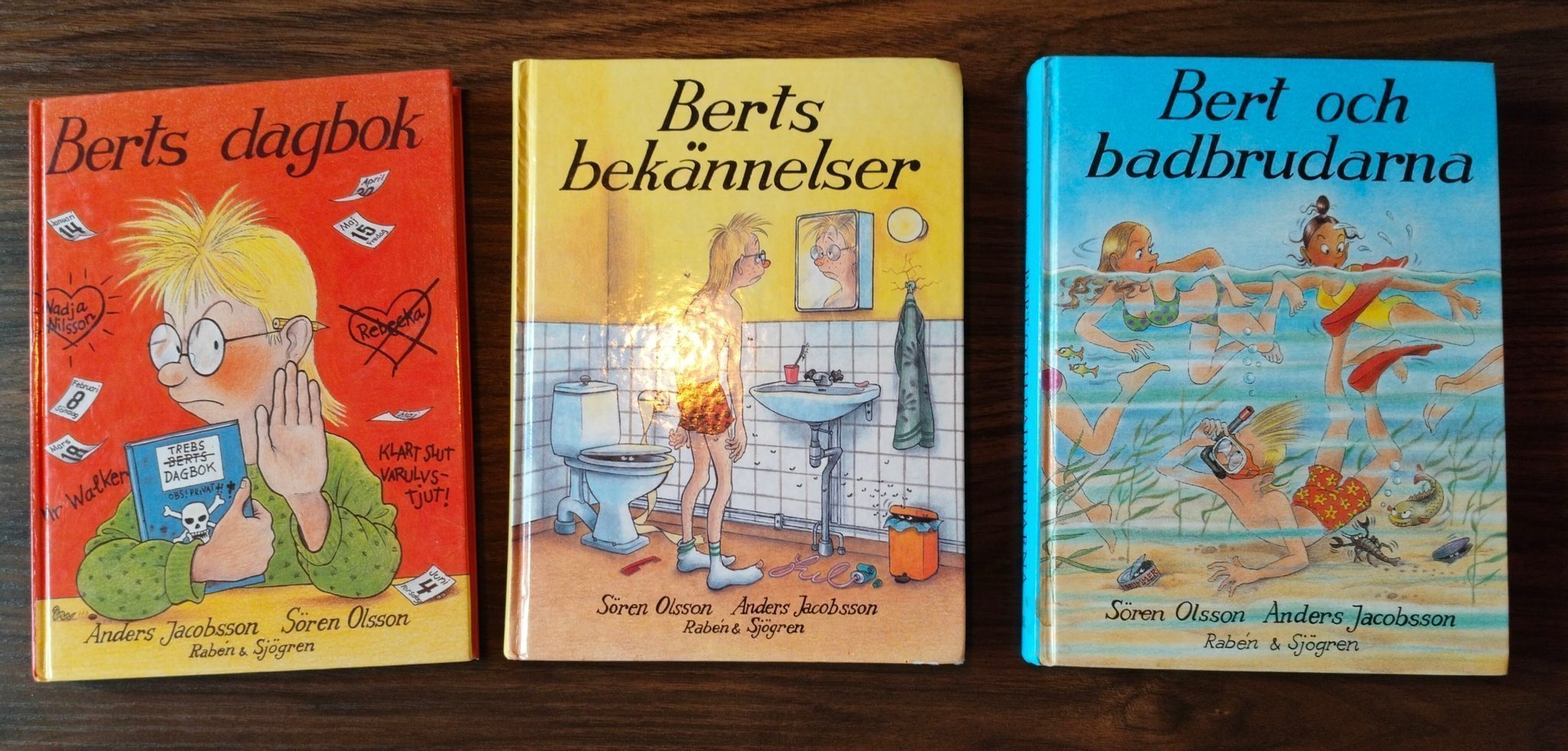 Bert-böcker: Dagbok, Bekännelser, Badbrudarna -.. | Köp på Tradera (693533361)
