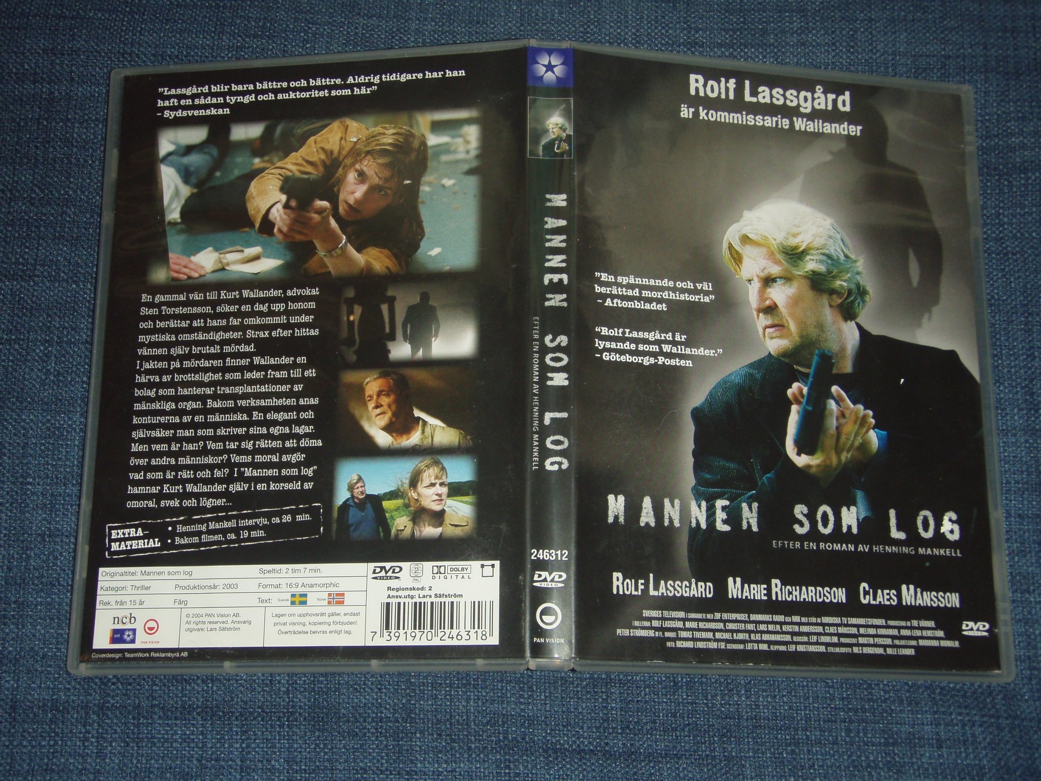 Mannen som log DVD Svenskt tal & text | Köp på Tradera (697218436)