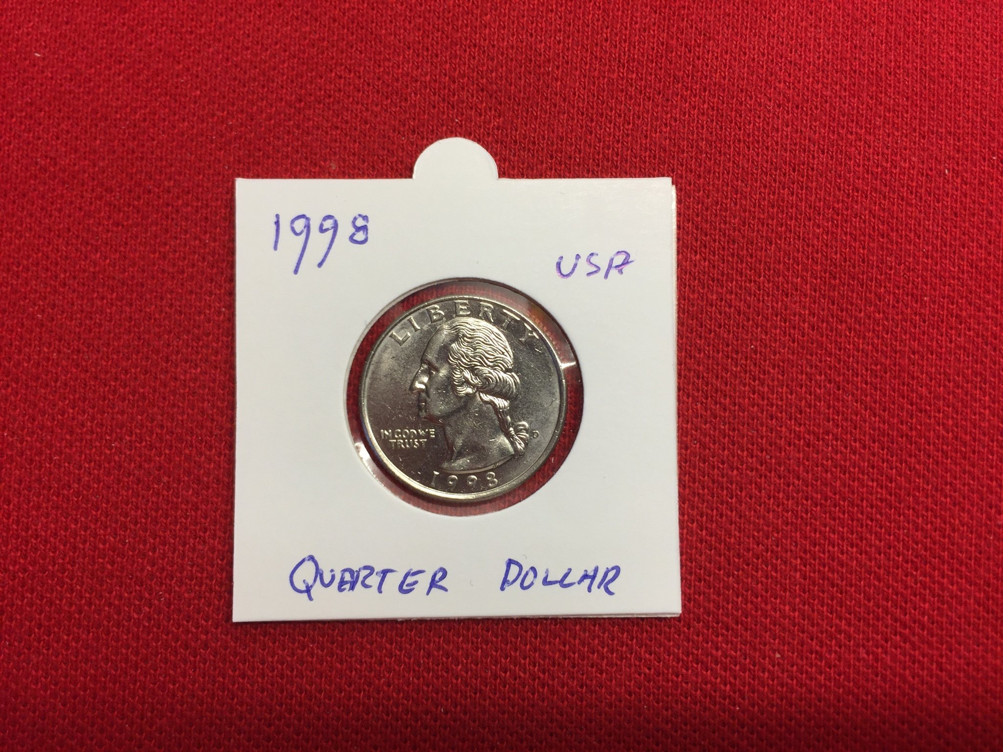Quarter Dollar USA 1998 387734847 K p P Tradera quarter-dollar-usa-1998-387734847-k-p-p-tradera