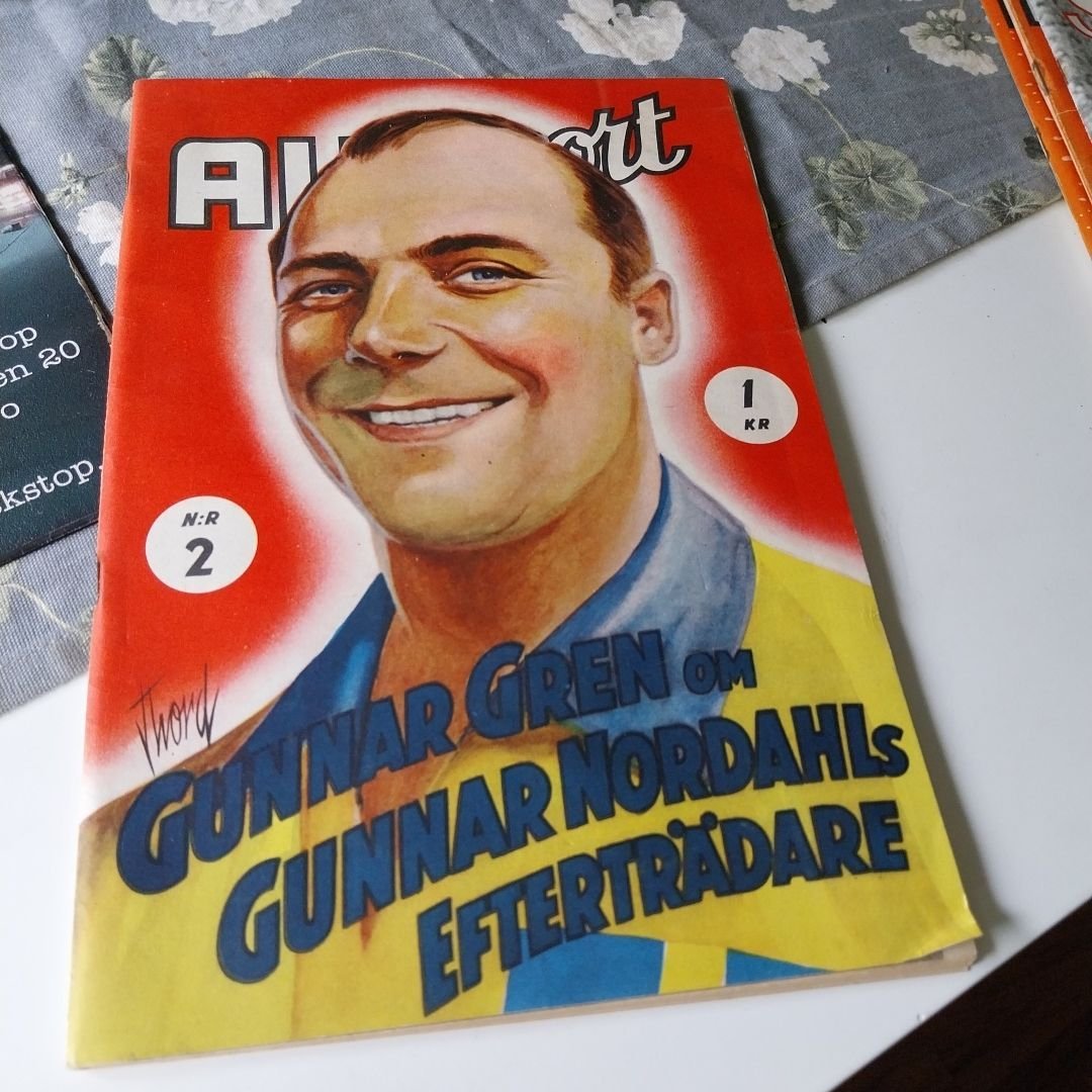 All Sport Tidningar - Gunnar Gren, Färgade Stjä.. | Köp på Tradera (680819051)