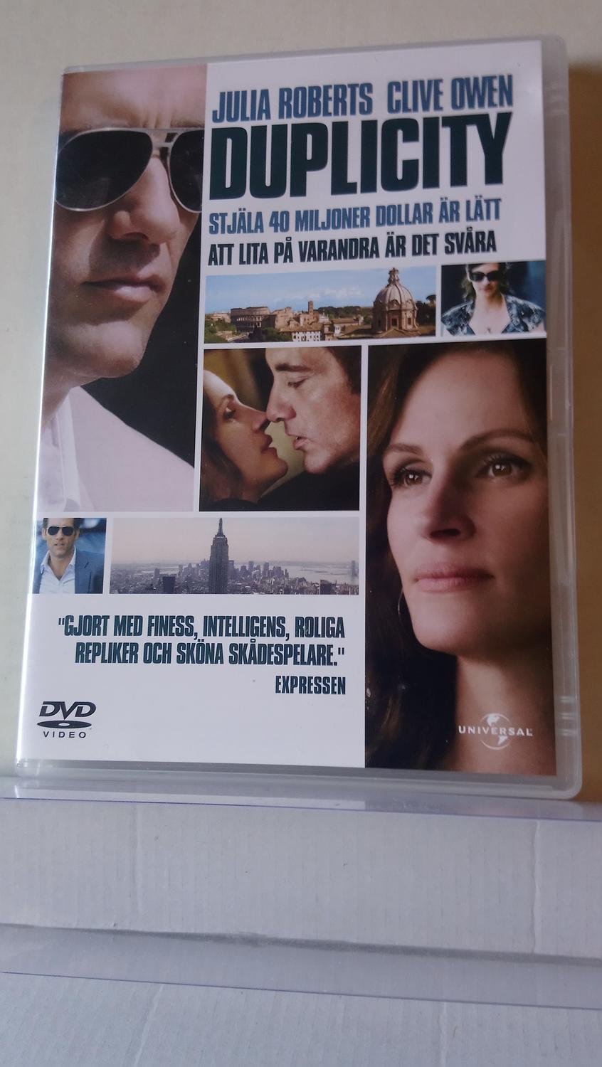 Duplicity, Julia Roberts, Dvd | Köp från Nyabananamoon på Tradera (494375093)