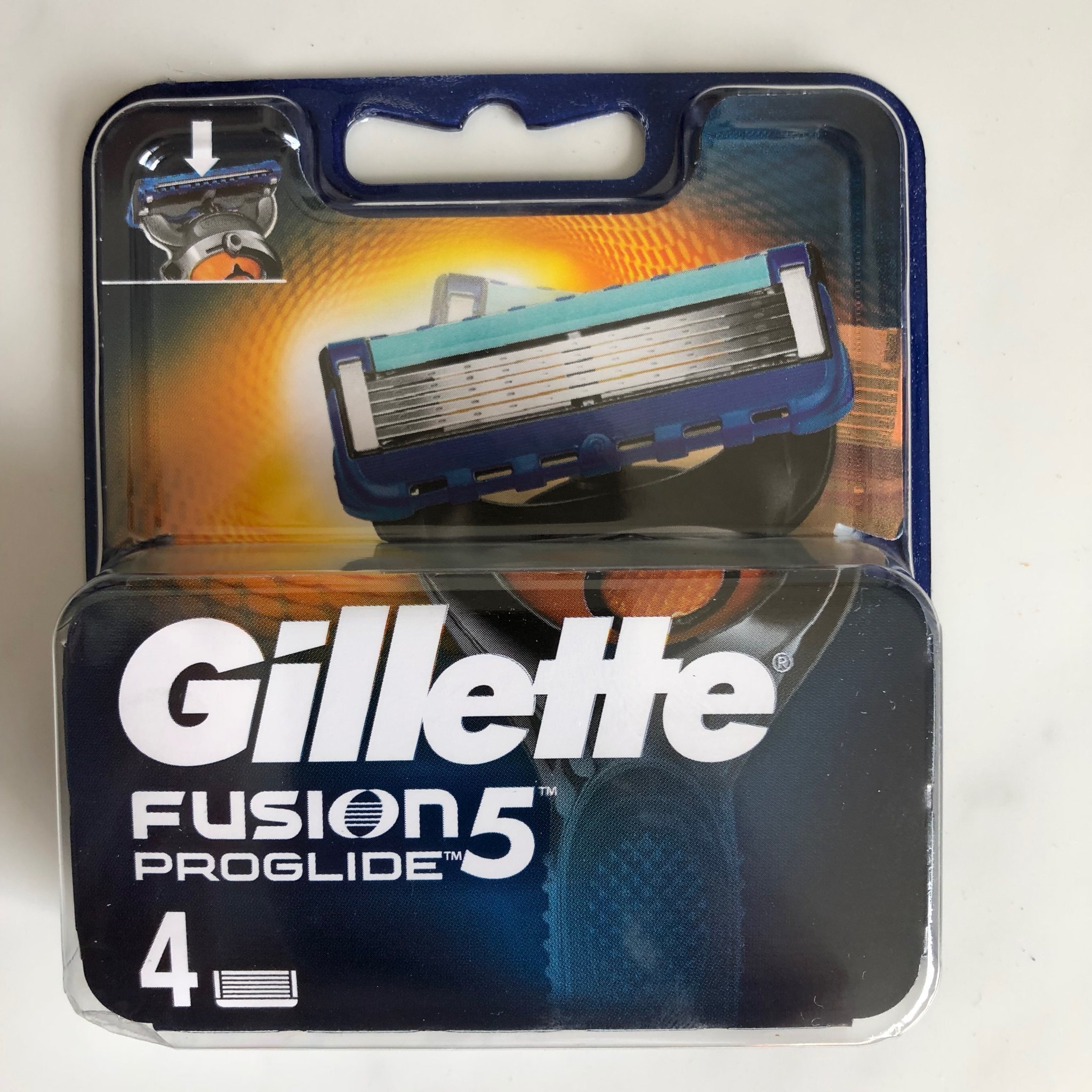 Gillette Fusion 5 ProGlide rakblad 4 st - ÄKTA .. (399611291) ᐈ Köp på ...