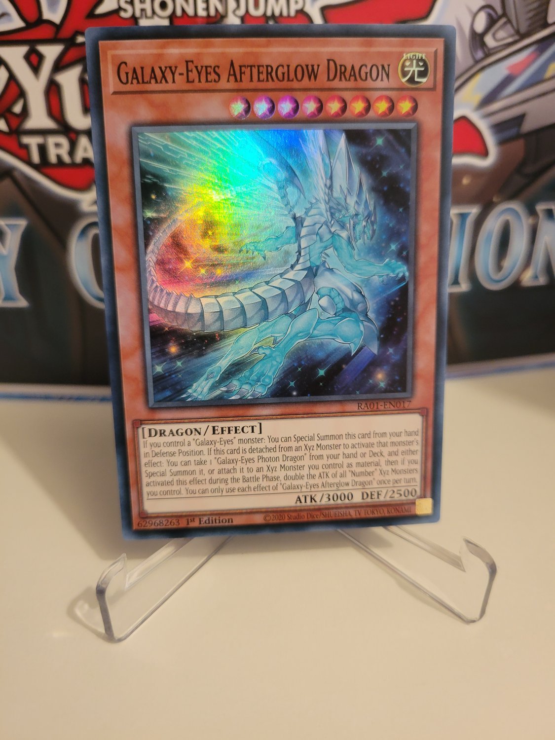 Yu-Gi-Oh Galaxy-eyes AfterGlow Dragon Super Rare | Köp på Tradera (631300137)