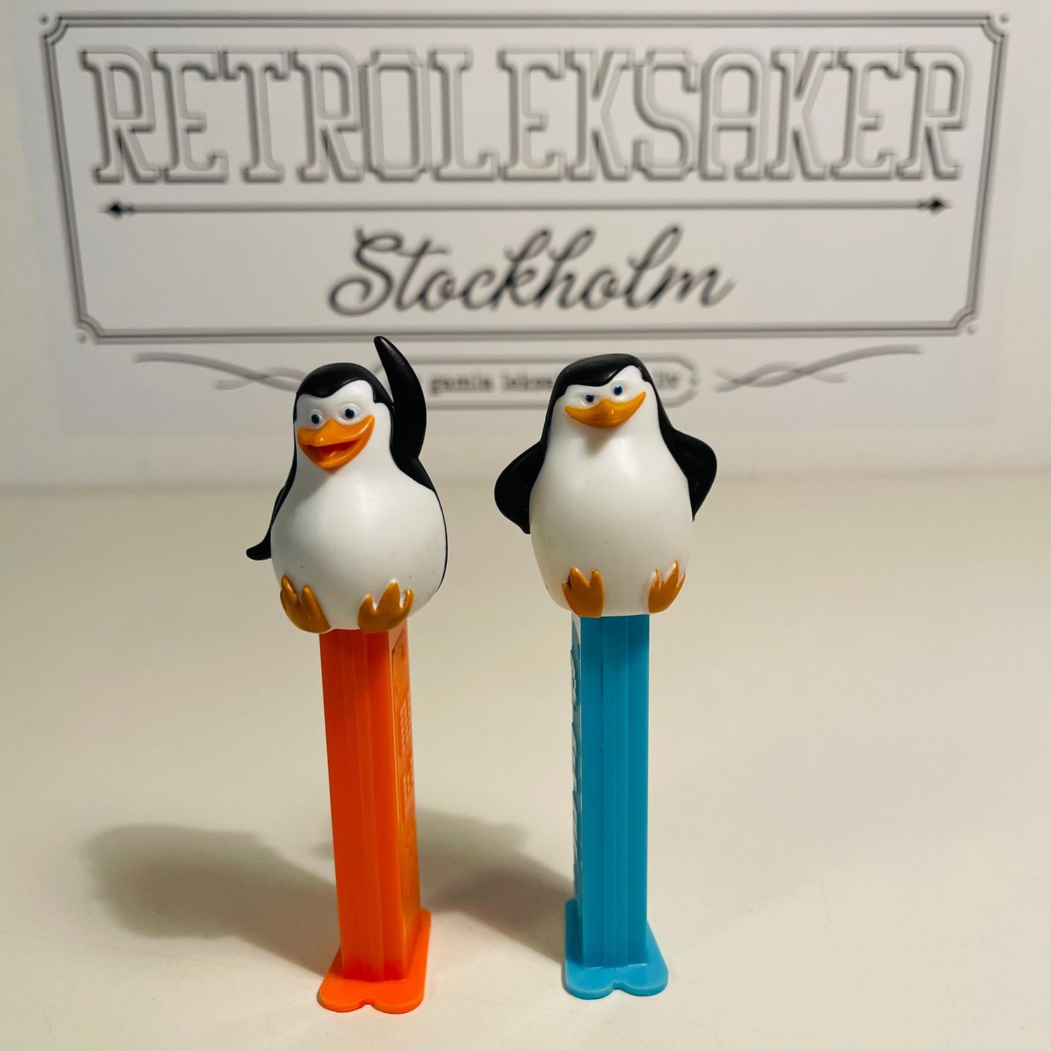 2st Pez figurer - Pingvinern.. | Köp från Retroleksaker på Tradera (627647690)