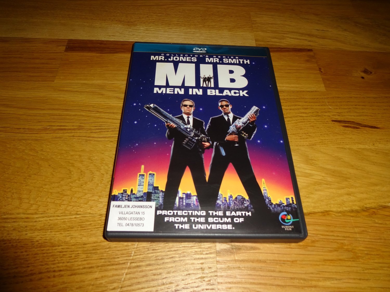 DVD-film: Men in Black (Will Smith, Tommy Lee J.. | Köp på Tradera (620668049)