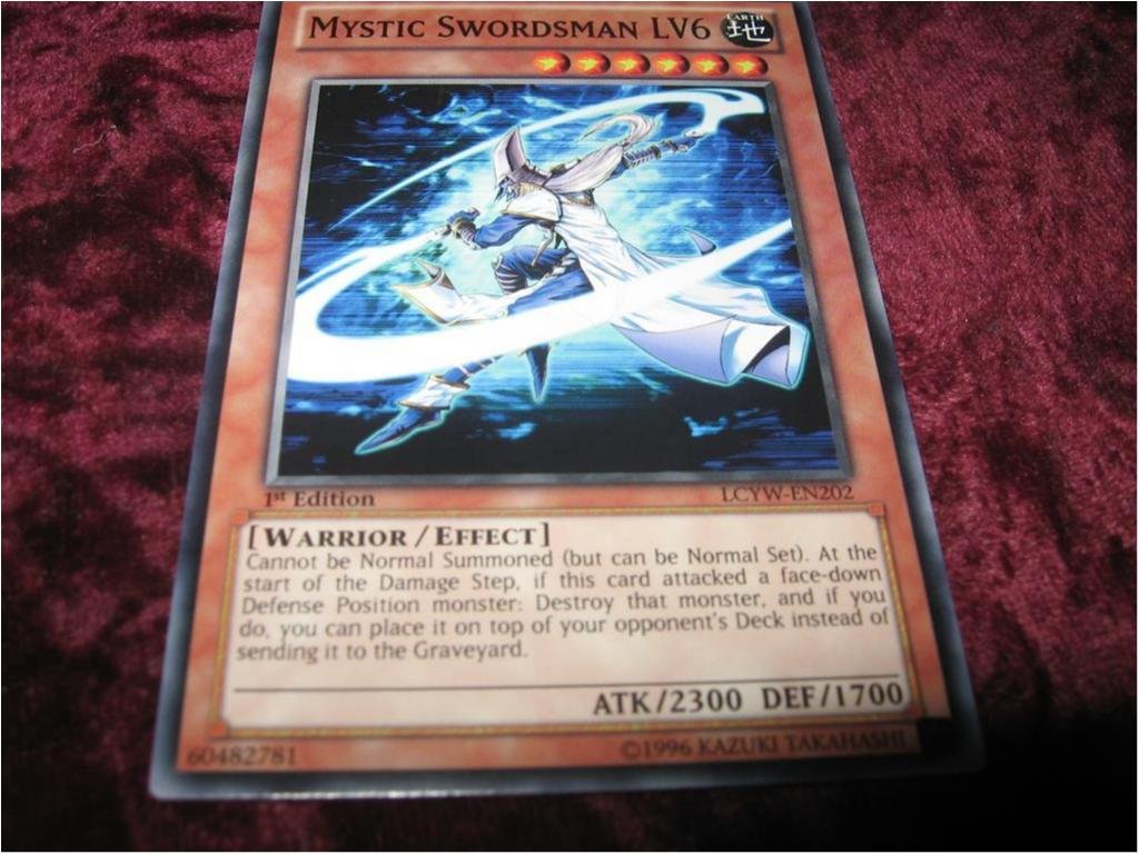 Yugioh Mystic Swordsman Lv6