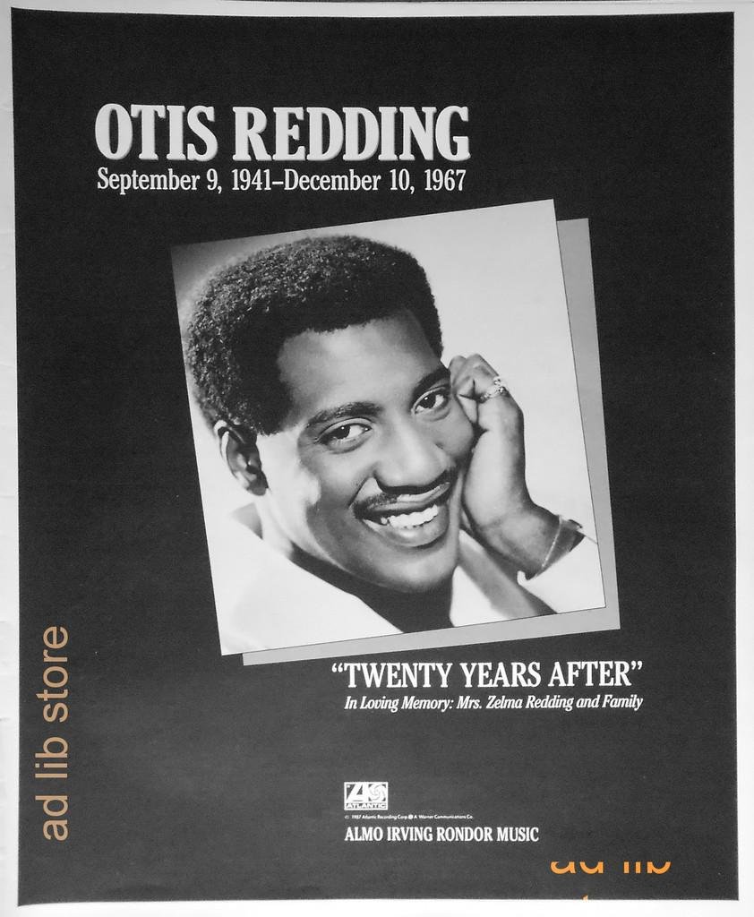 OTIS REDDING 1941-1967, ATLANTIC TIDNINGSANNONS.. | Köp på Tradera (437100791)