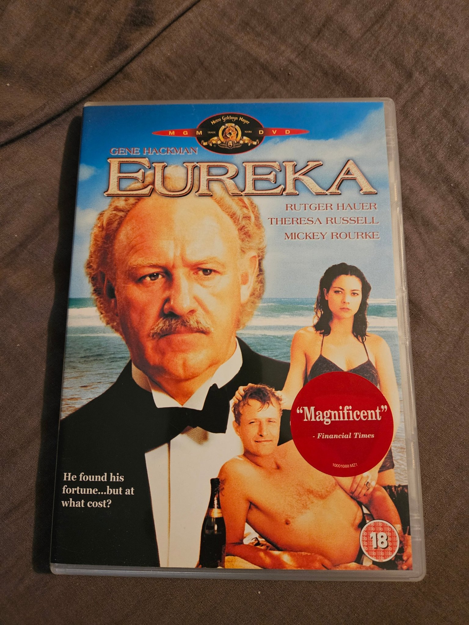 Eureka - DVD med Gene Hackman, Rutger Hauer och.. | Köp på Tradera (693482593)